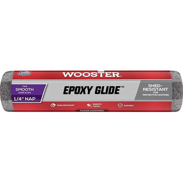 Epoxy Glide 9" Shed Resistant 1/4" Nap Rollers by Wooster | Versatile ...
