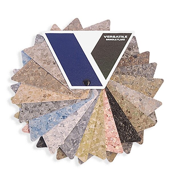 Brindle Roll on Rock® Flake Fan Deck | Versatile High-Performance Coatings®